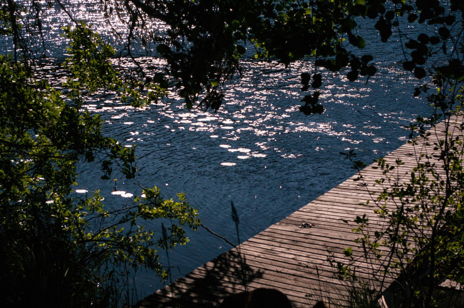 Juni -Het sommar / June -hot summer – Eremiten vid sjön
